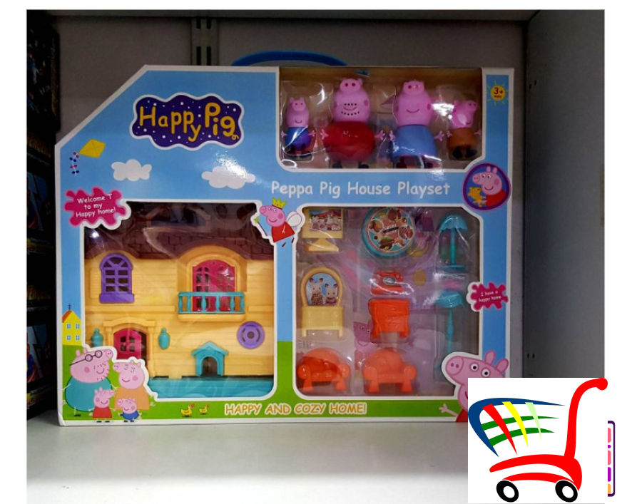 Peppa Pig- set sa kućom – Peppa Pig- set sa kućom