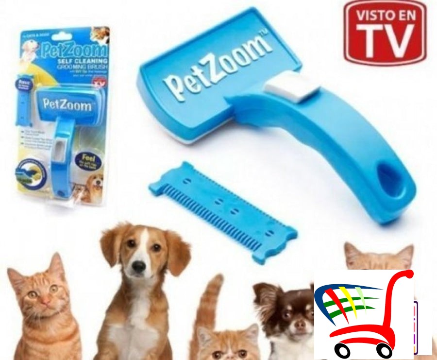 Pet Zoom četka/trimer za ljubimce – Pet Zoom četka/trimer za ljubimce