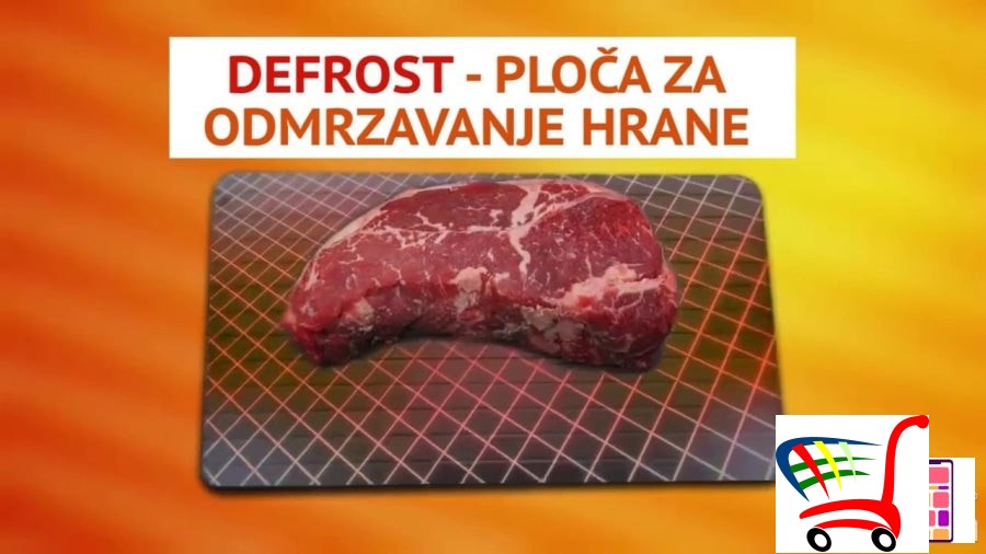 Ploča za odmrzavanje hrane Defrost Express – Ploča za odmrzavanje hrane Defrost Express