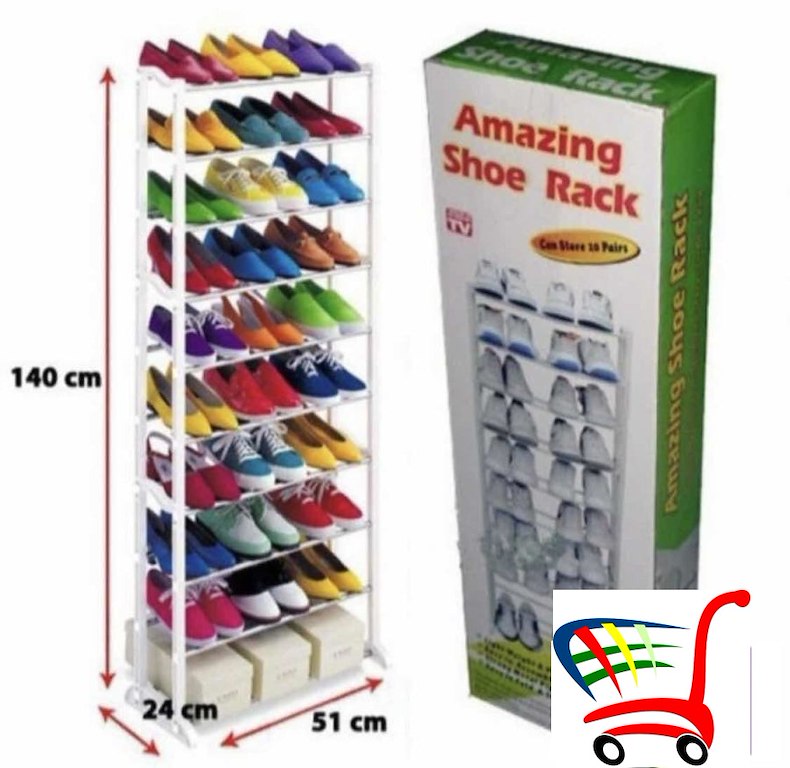 polica za obuću cipelarnik – 30 pari – amazing shoe rack – polica za obuću cipelarnik – 30 pari – amazing shoe rack