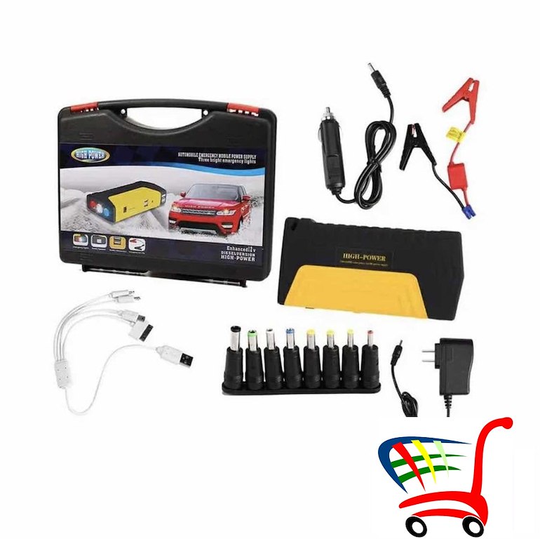  BUTURE Portable Car Jump Starter, 1000A 12000mAh Lithium Car  Starter for up to 6.0L Gas/5.0L Diesel Engine, Quick-Charge Car Battery  Jump Starter with Extended Smart Jumper Cables, Flashlight : Automotive