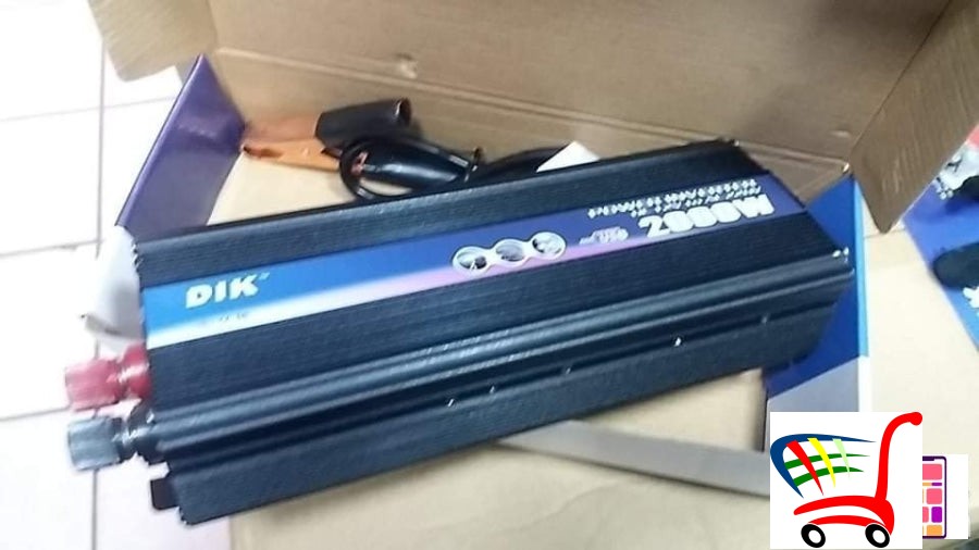 Pretvarac struje Power inverter Dik 2000 w – Pretvarac struje Power inverter Dik 2000 w