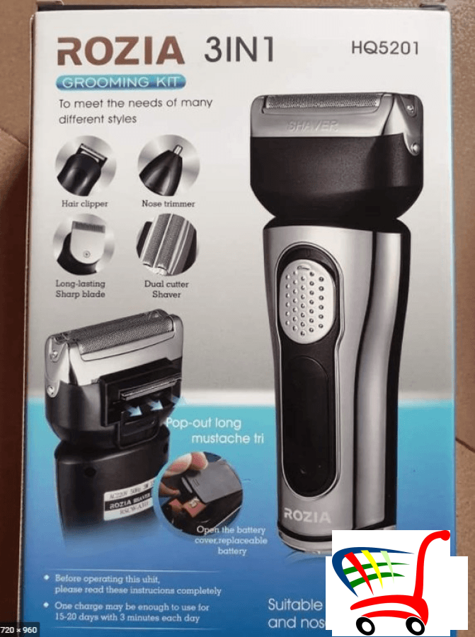 Profesionalni trr 3in1-Rozia HQ5201 – Profesionalni trr 3in1-Rozia HQ5201