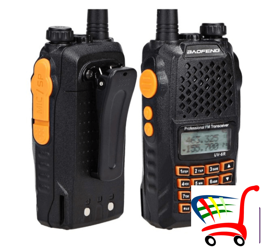 RADIO STANICA UV 6R Baofeng 5000mAh Dual Band – RADIO STANICA UV 6R Baofeng 5000mAh Dual Band