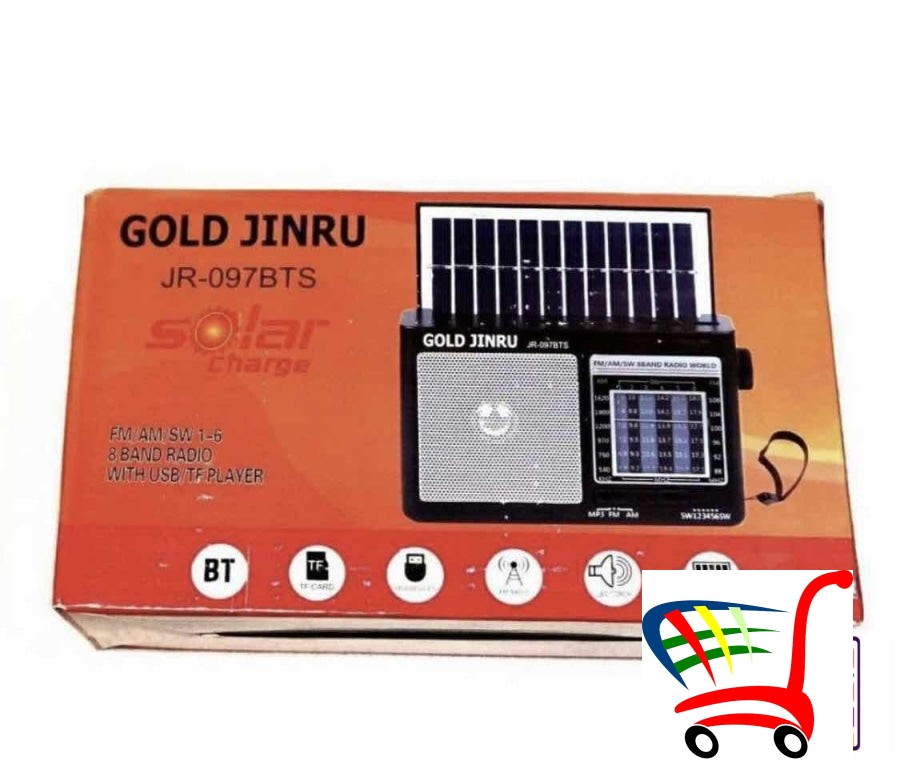 radio tranzistor na baterije – struju i solarno punjenje -BT – radio tranzistor na baterije – struju i solarno punjenje -BT