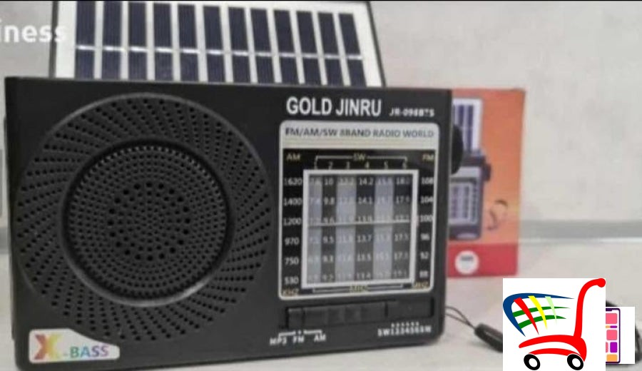 Radio tranzistor na baterije – struju i solarno punjenje -BT – Radio tranzistor na baterije – struju i solarno punjenje -BT