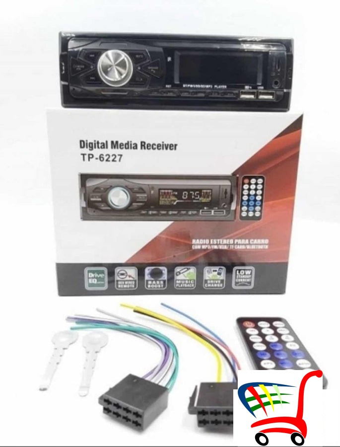 Radio za auto BT-USB-MP3 dalinski TP-6227C – Radio za auto BT-USB-MP3 dalinski TP-6227C