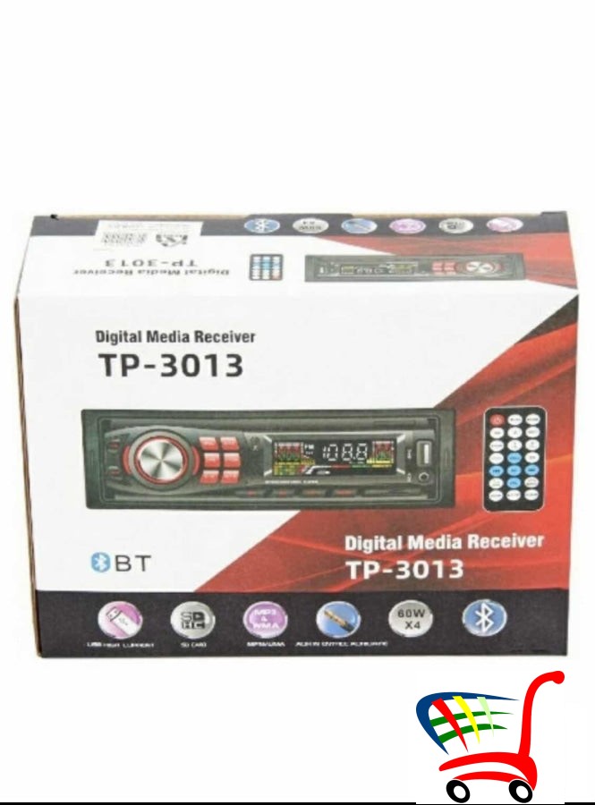 radio za auto TP – 3013 – blutut , aux, sd,usb,mp3 – radio za auto TP – 3013 – blutut , aux, sd,usb,mp3