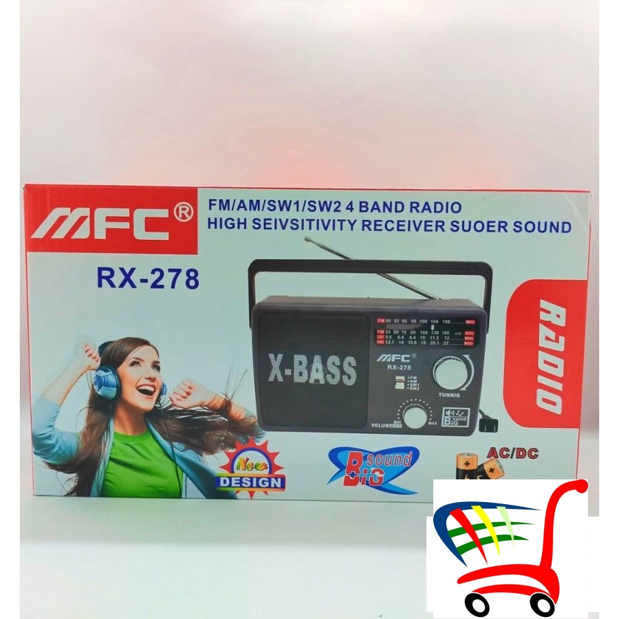 RADIO/tranzistor RX-278 – RADIO/tranzistor RX-278