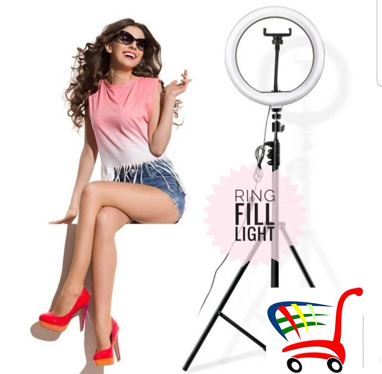 Ring Light 30cm podesivi stalak Prsten svetlo ring light – Ring Light 30cm podesivi stalak Prsten svetlo ring light