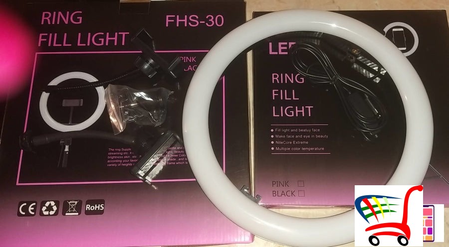 RING LIGHT ●○ 30cm sa postoljem – RING LIGHT ●○ 30cm sa postoljem