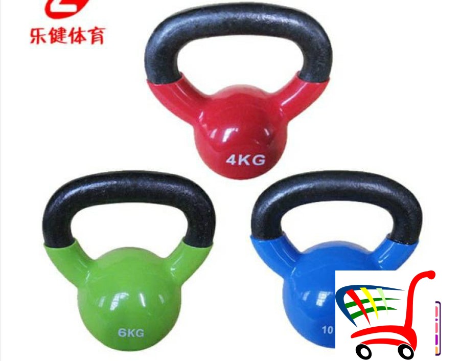 Rusko zvono Teg tegovi Kettlebell 4kg 6kg 10kg – Rusko zvono Teg tegovi Kettlebell 4kg 6kg 10kg