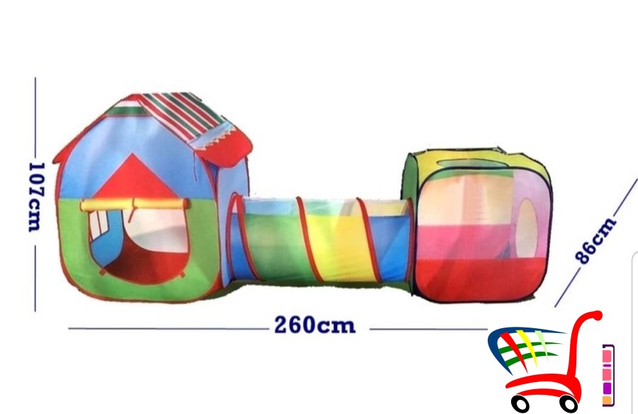 Šator 3in1 za decu-Play Tent – Šator 3in1 za decu-Play Tent