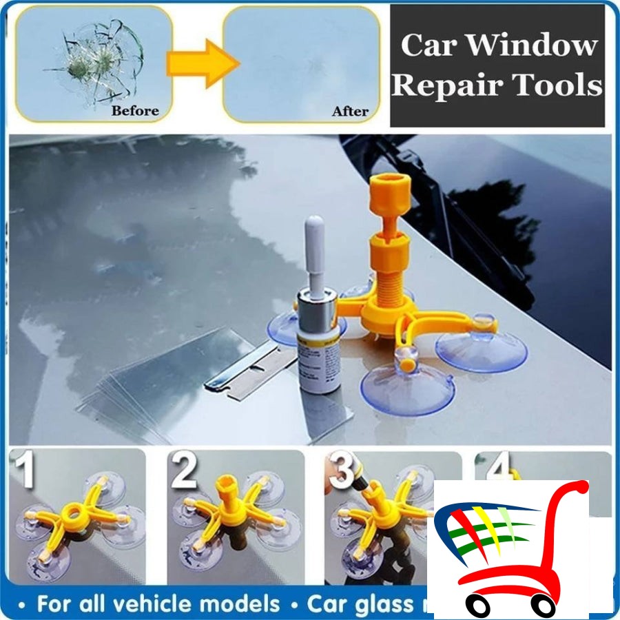 Set za reparaciju stakla 2 kom – Set za reparaciju stakla 2 kom