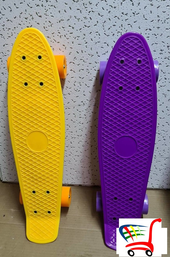 Skejtbord – penibord – penny board – žuti – Skejtbord – penibord – penny board – žuti