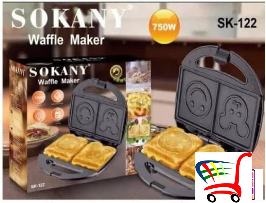 SOKANY aparat za wafle/tople sendviče – SOKANY aparat za wafle/tople sendviče