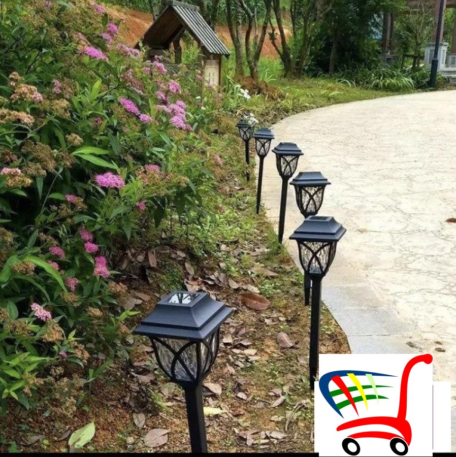 Solarna lampa LED 6 KOMADA solarne lampe za bastu 6 u setu – Solarna lampa LED 6 KOMADA solarne lampe za bastu 6 u setu