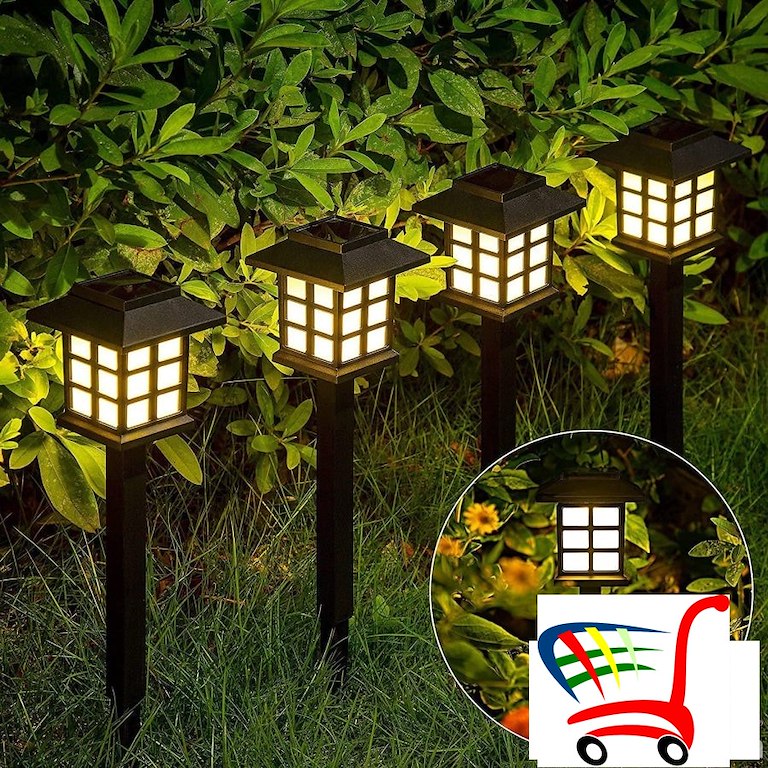 Solarna lampa Za Baštu – Pakovanje od 6 komada – Solarna lampa Za Baštu – Pakovanje od 6 komada