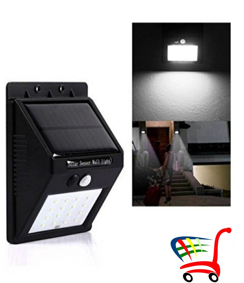 Solarna zidna LED lampa – Solarna zidna LED lampa