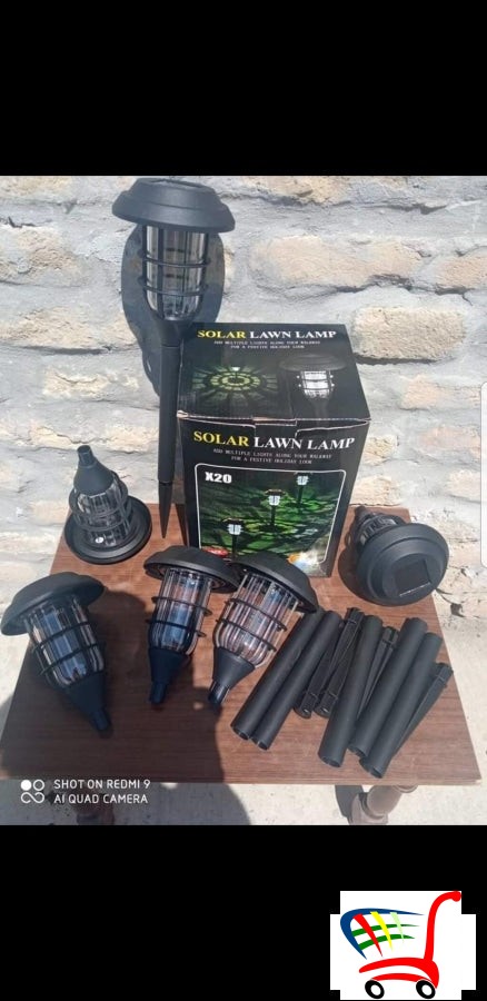 Solarne lampe X20 (paket od 6 komada) za travnjake i bašte – Solarne lampe X20 (paket od 6 komada) za travnjake i bašte