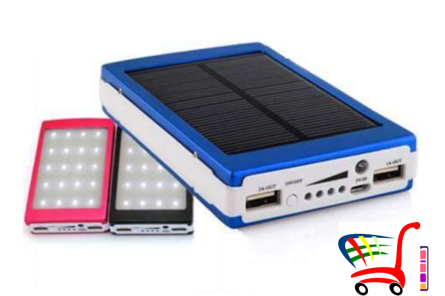 SOLARNI Power Bank 30000mAH – Punjac Eksterna Baterija – SOLARNI Power Bank 30000mAH – Punjac Eksterna Baterija