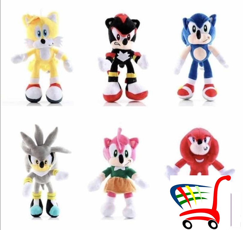 Sonic plisane igracke 30cm – Sonic plisane igracke 30cm