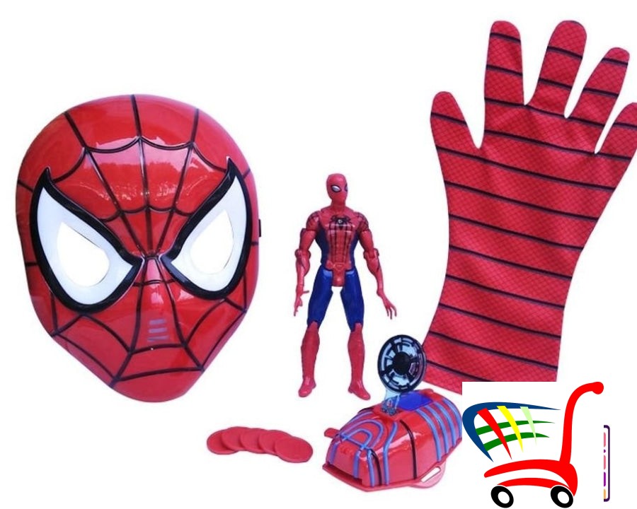 Spiderman set+maska – Spiderman set+maska