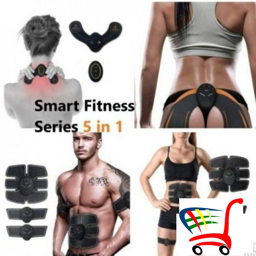 Stimulator mišića / Smart fitness series / 5 u 1 – Stimulator mišića / Smart fitness series / 5 u 1