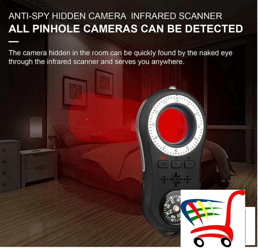 Super SPY Detektor Skrivenih Bubica i Kamera S100 – Super SPY Detektor Skrivenih Bubica i Kamera S100