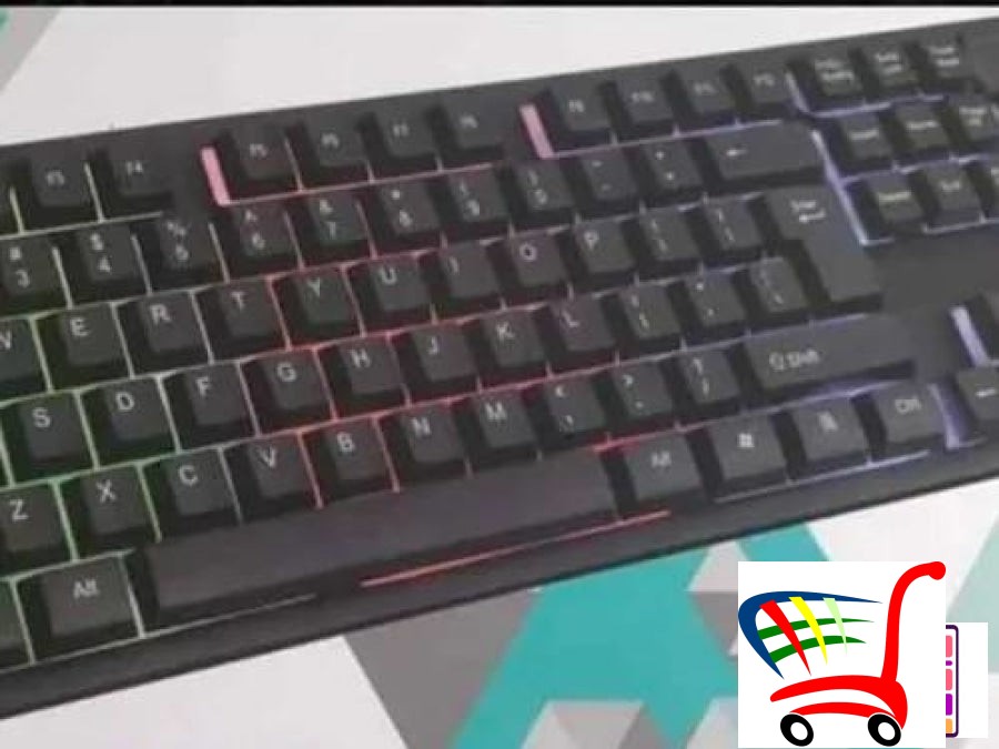 Svetleća tastatura i miš – Svetleća tastatura i miš