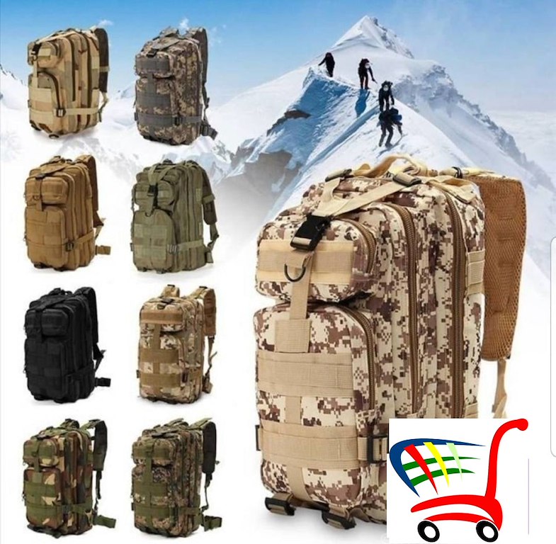 Taktički ranac Army ranac 30l-VISE BOJA – Taktički ranac Army ranac 30l-VISE BOJA