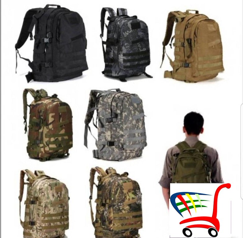 Taktički ranac Army ranac 40l- VIŠE BOJA – Taktički ranac Army ranac 40l- VIŠE BOJA