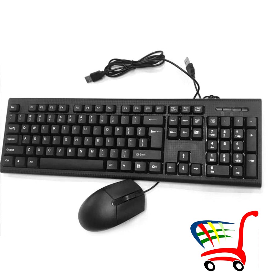 Tastatura + miš za samo 999 din – Tastatura + miš za samo 999 din
