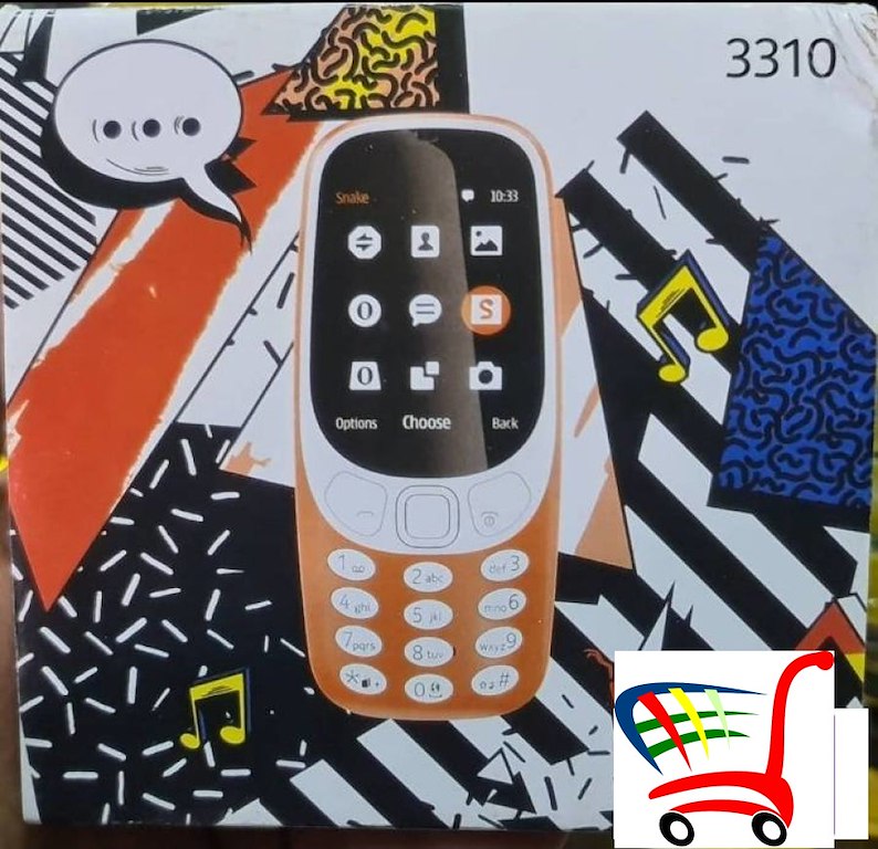 Telefon 3310 narandzasto sivi – Telefon 3310 narandzasto sivi