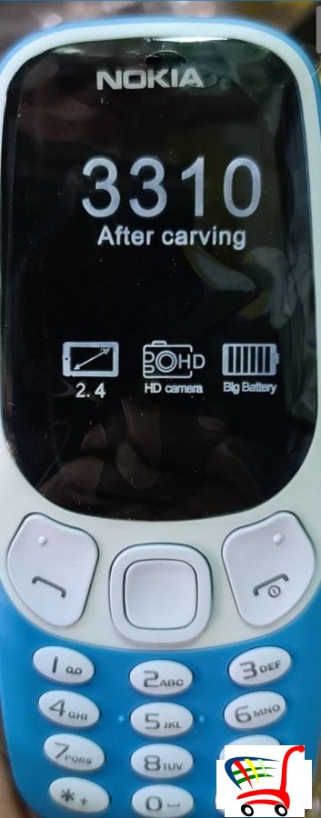 Telefon 3310 plavo sivi – Telefon 3310 plavo sivi