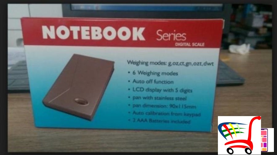 Vaga digitalna Notebook meri od 0,01 do 500 grama – Vaga digitalna Notebook meri od 0,01 do 500 grama
