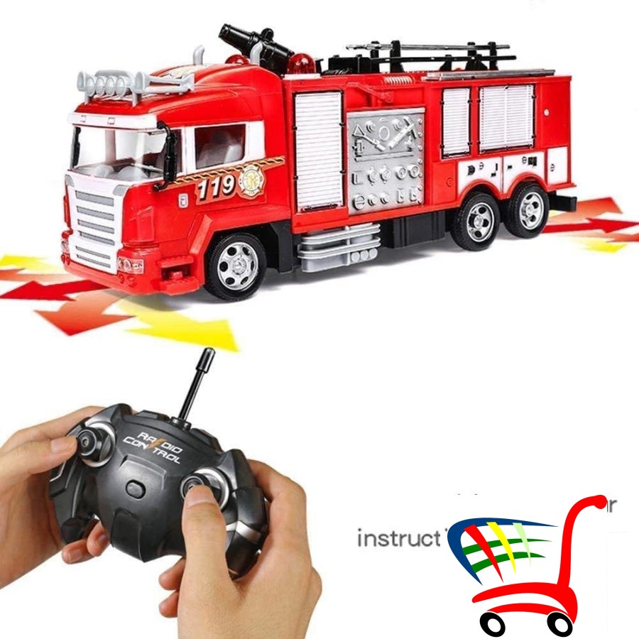 Vatrogasno vozilo – Daljinsko upravljanje – Vatrogasno vozilo – Daljinsko upravljanje