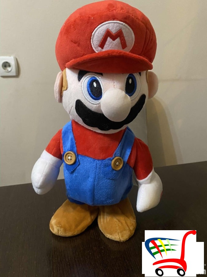 Veliki plisani Super Mario koji hoda i peva – Veliki plisani Super Mario koji hoda i peva