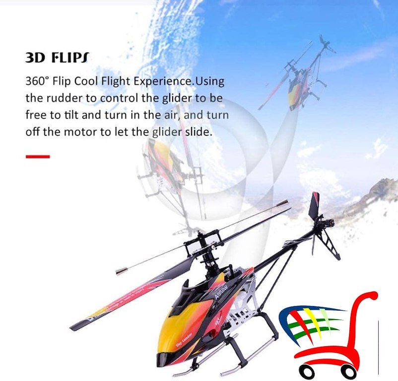 VELIKI RX EXPERIENCE Helikopter + Dzojstik Control – VELIKI RX EXPERIENCE Helikopter + Dzojstik Control
