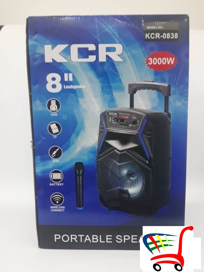 Zvucnik bluetooth KCR0838/bezicni mikrifon – Zvucnik bluetooth KCR0838/bezicni mikrifon
