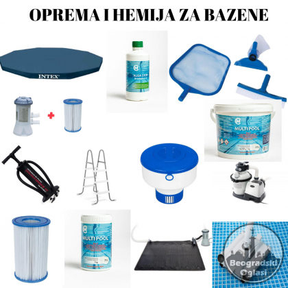 Oprema / Hemija za Bazen - Bazene