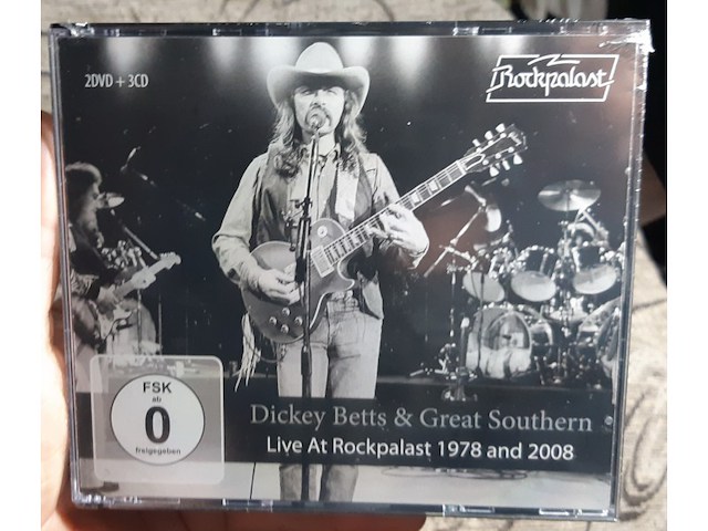 DICKEY BETTS - Rockpalast (2 dvd + 3 cd)