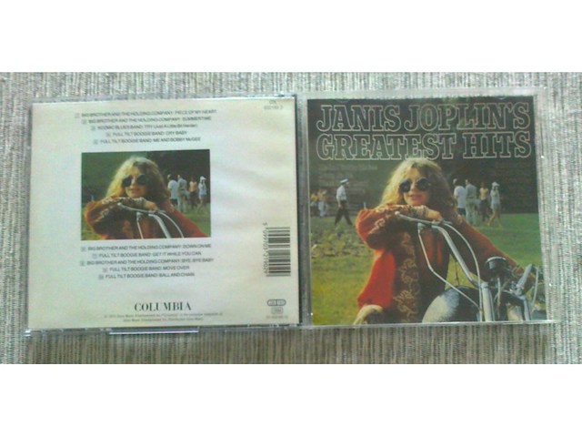 JANIS JOPLIN - Greatest Hits (CD) Made in Austria