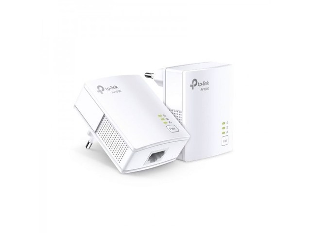 Powerline adapter TP-LINK TL-PA7017 KIT AV1000/1GB/HomePlug AV2/HomePlug AV/300m