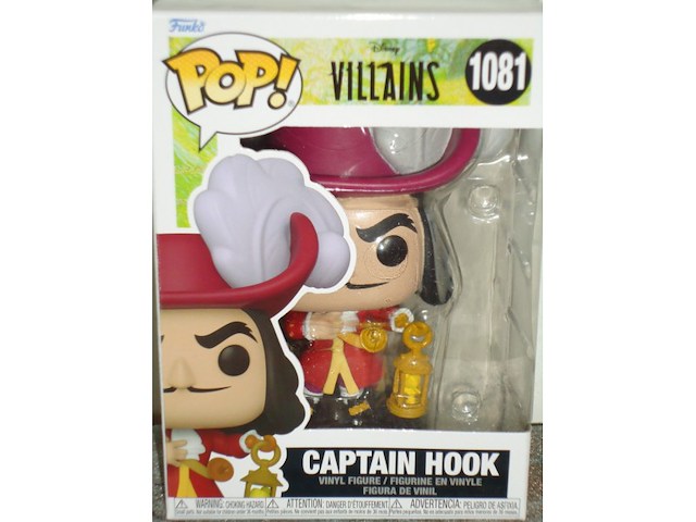 Funko POP! Disney Villains - Captain Hook