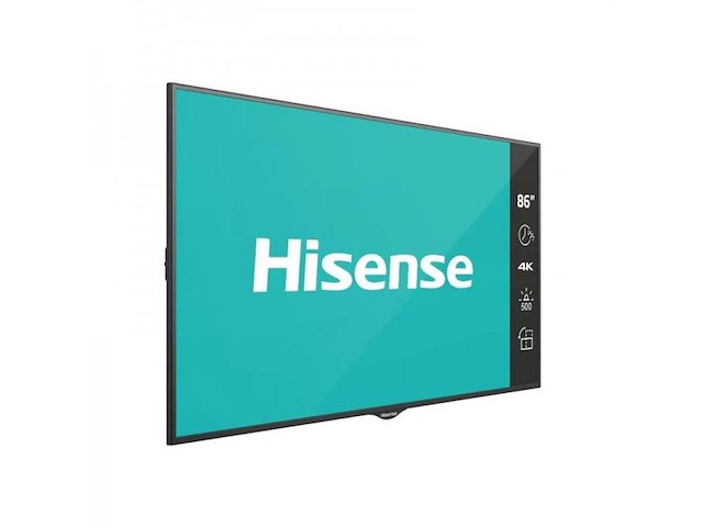 Hisense 86” 86BM66AE 4K UHD Digital Signage Display - 24/7 Operation