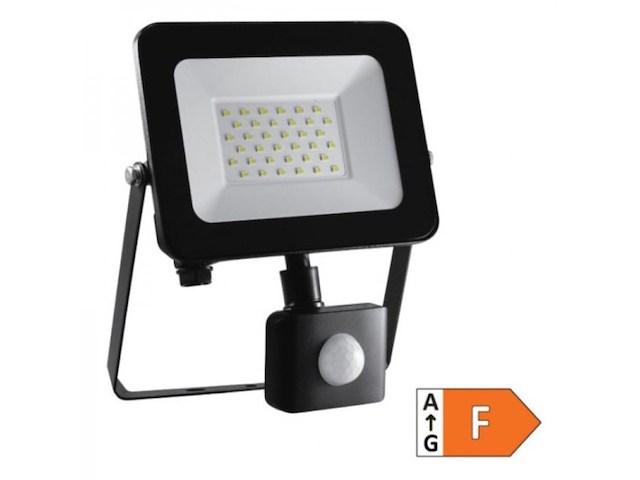 LED reflektor sa PIR senzorom 30W LRF024SW-30W/BK