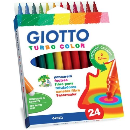 Flomasteri 24kom Giotto turbo color 0071500 blister