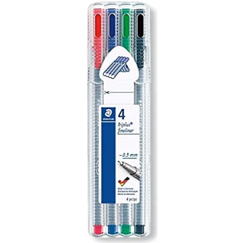 Staedtler flomaster Fineliner 4kom Triplus 334SB4