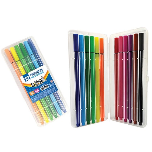 Fineliner mix 12 boja 0.4mm S-Cool NS29791 SC1494
